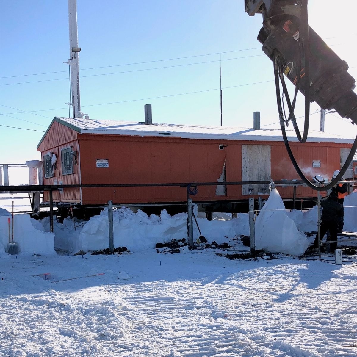 Barrow Project | TorcSill Helical Pile Foundations