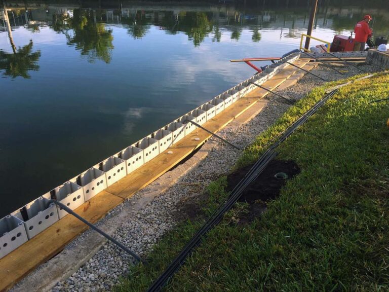 TorcSill Marine - Seawall Solutions | TorcSill Helical Pile Foundations